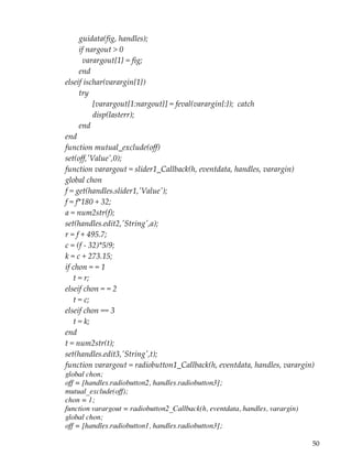 Cac lenh trong matlab | PDF