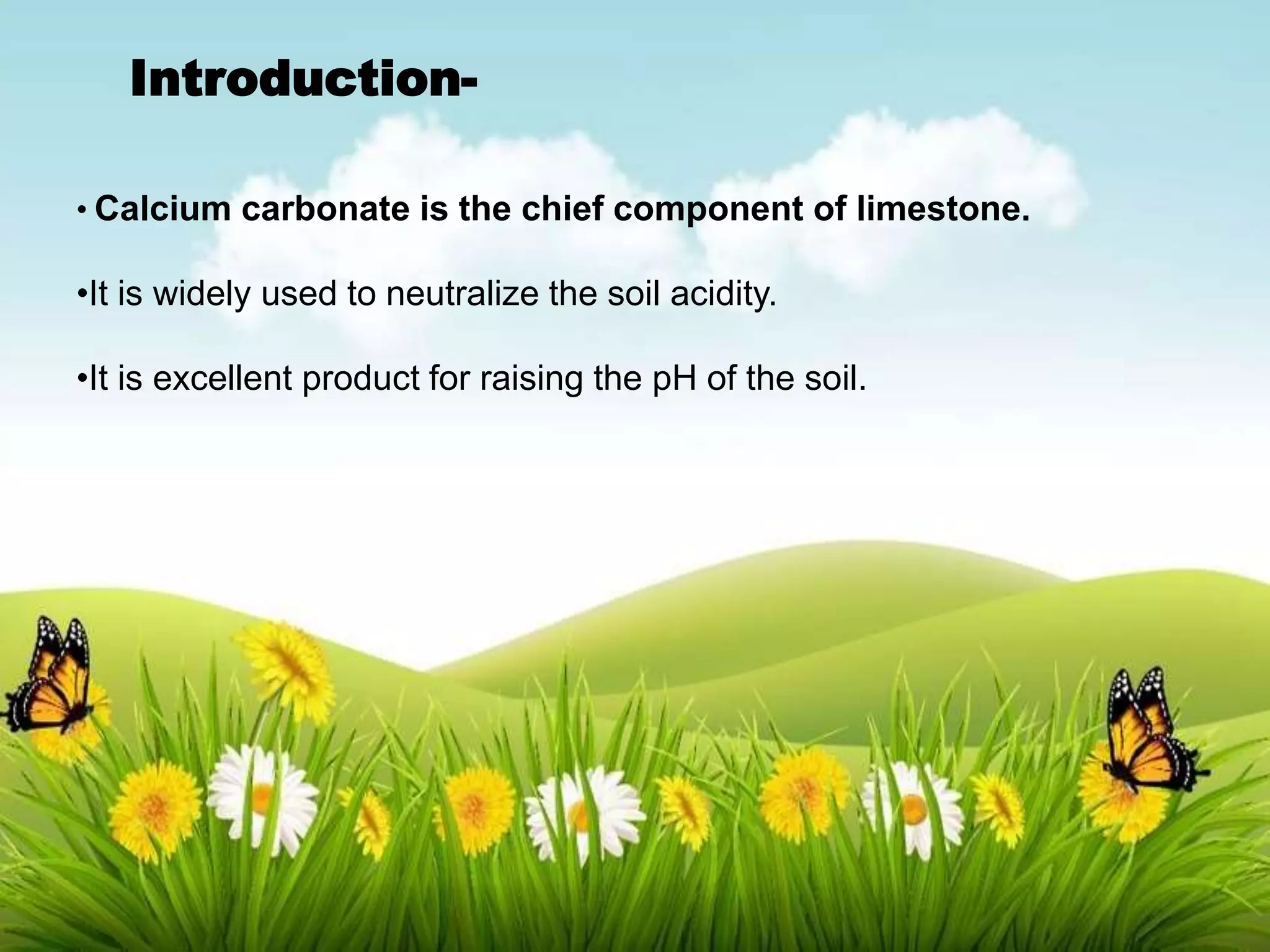 Presentation on Calcium Carbonate .pptx