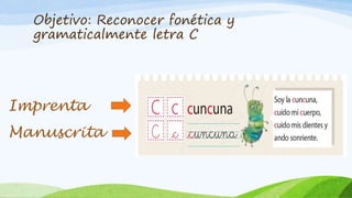 Ca co cu letras | PPTX