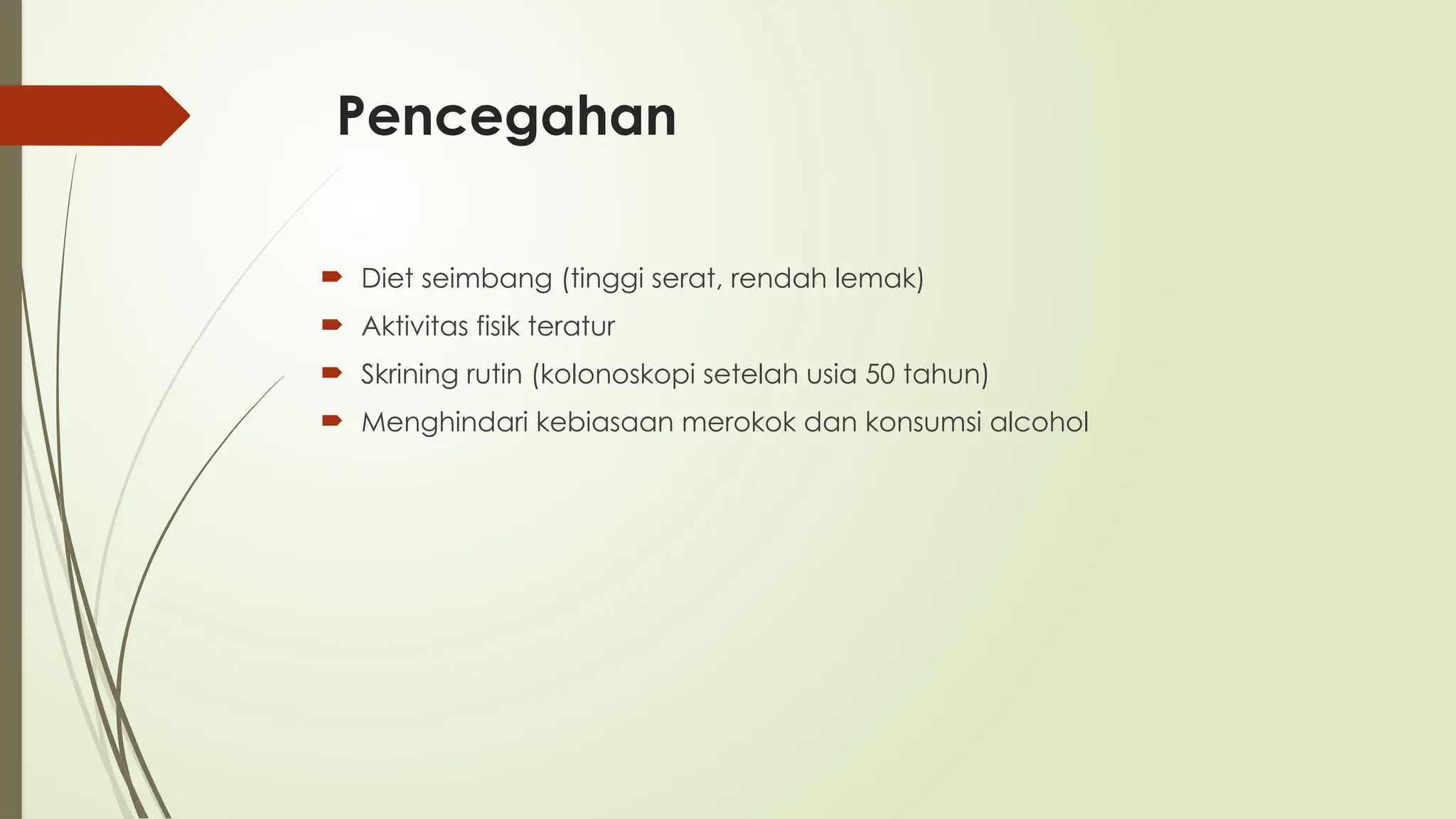 materi tentang kanker Colon dan Kanker Kolorektal | PPTX