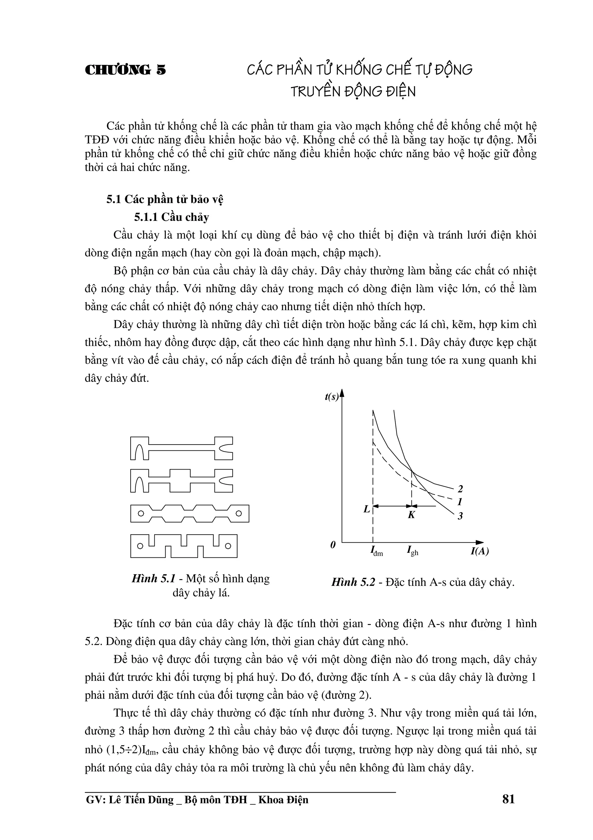 "Thu Vien Sach Co Khi" – Cac phan tu khong che tu dong truyen dien | PDF
