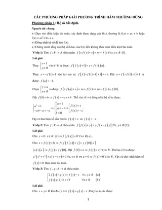 Cac phuong phap giai pt ham thuong dung | PDF