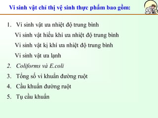 Cac phuong phap kiem nghiem vi sinh vat thuc pham | PDF