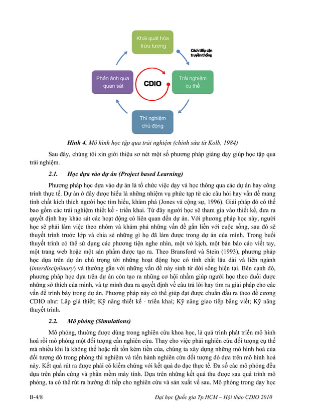 Cac ppgd tich cuc (dh khtn hcm) | PDF