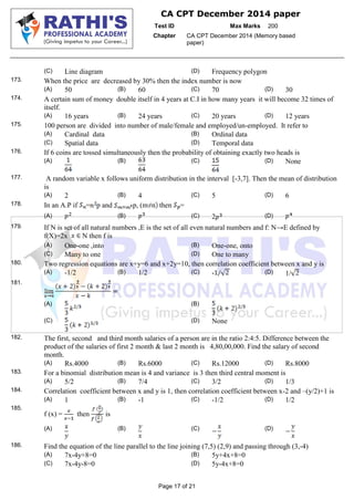 Ca cpt december_2014_paper_pdf by CA Gopal Rathi | PDF