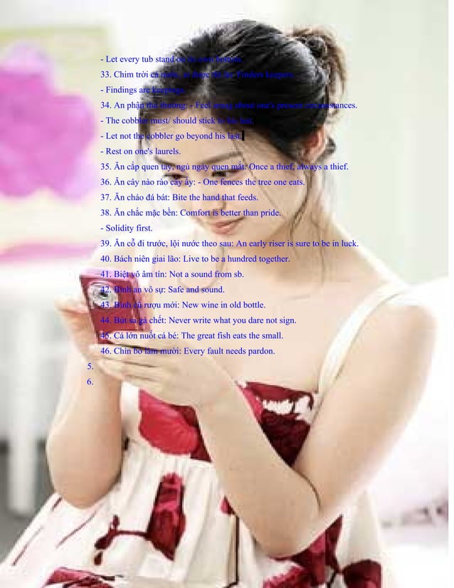 Cac ThàNh Ngữ TiếNg Anh | PDF