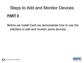 Cacti Network Monitoring Networking Tools | PPT