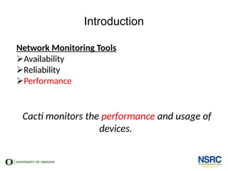 Cacti Network Monitoring Networking Tools | PPT