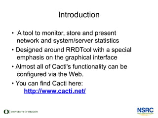 Cacti Network Monitoring Networking Tools | PPT