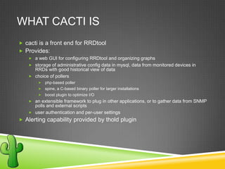 Cacti overview | PPT