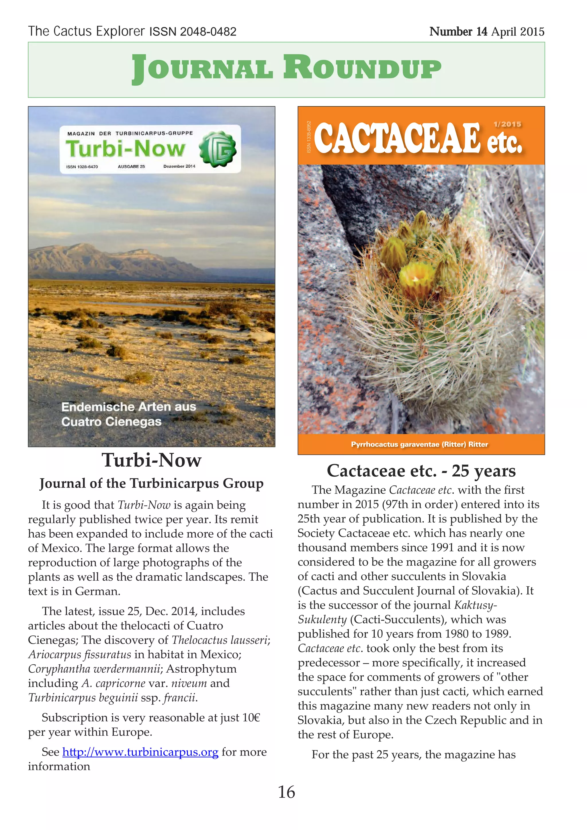 Cactus explorer 14 complete | PDF