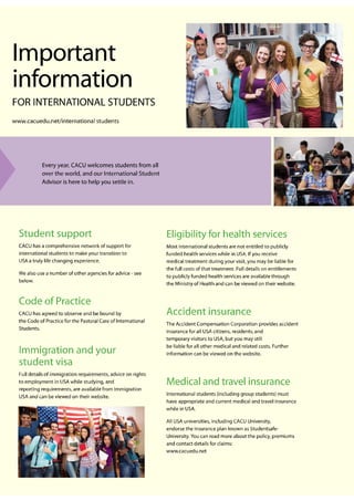 California City University, USA Brochure | PDF