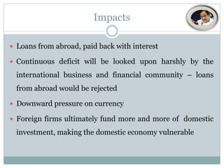 Current Account Deficit | PPTX