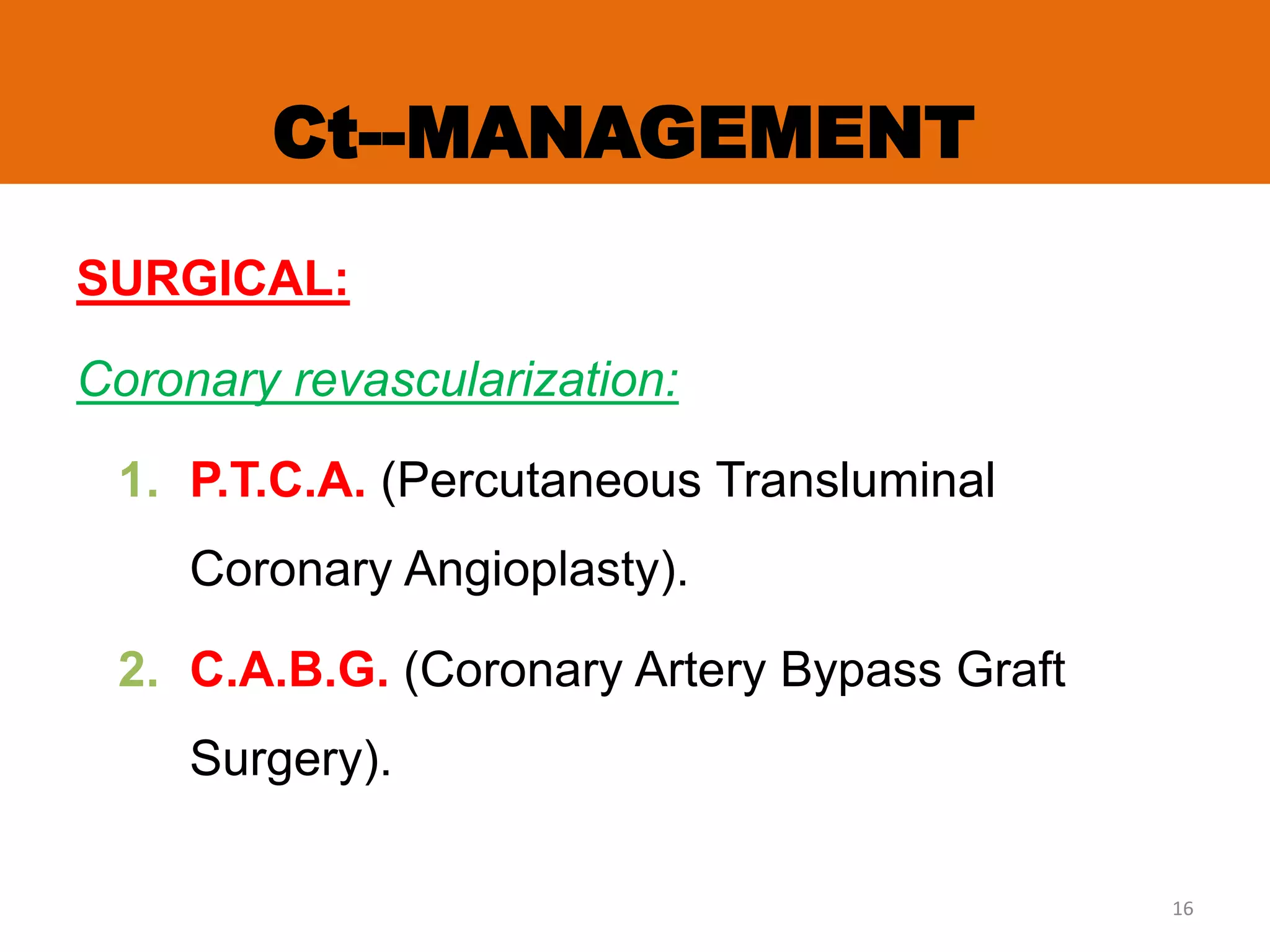 coronary artery disease (CAD) | PPTX