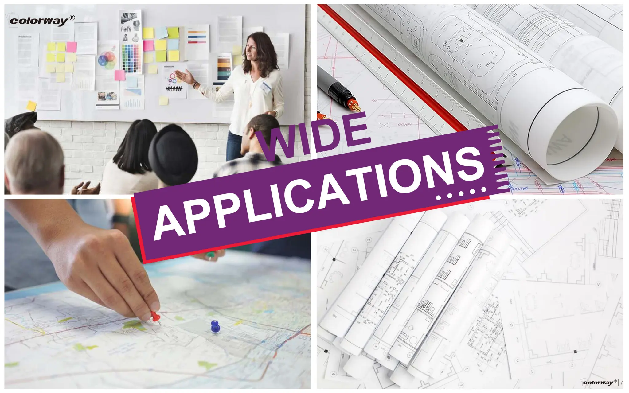 CAD plotter paper rolls & drawing film for large format printers ...