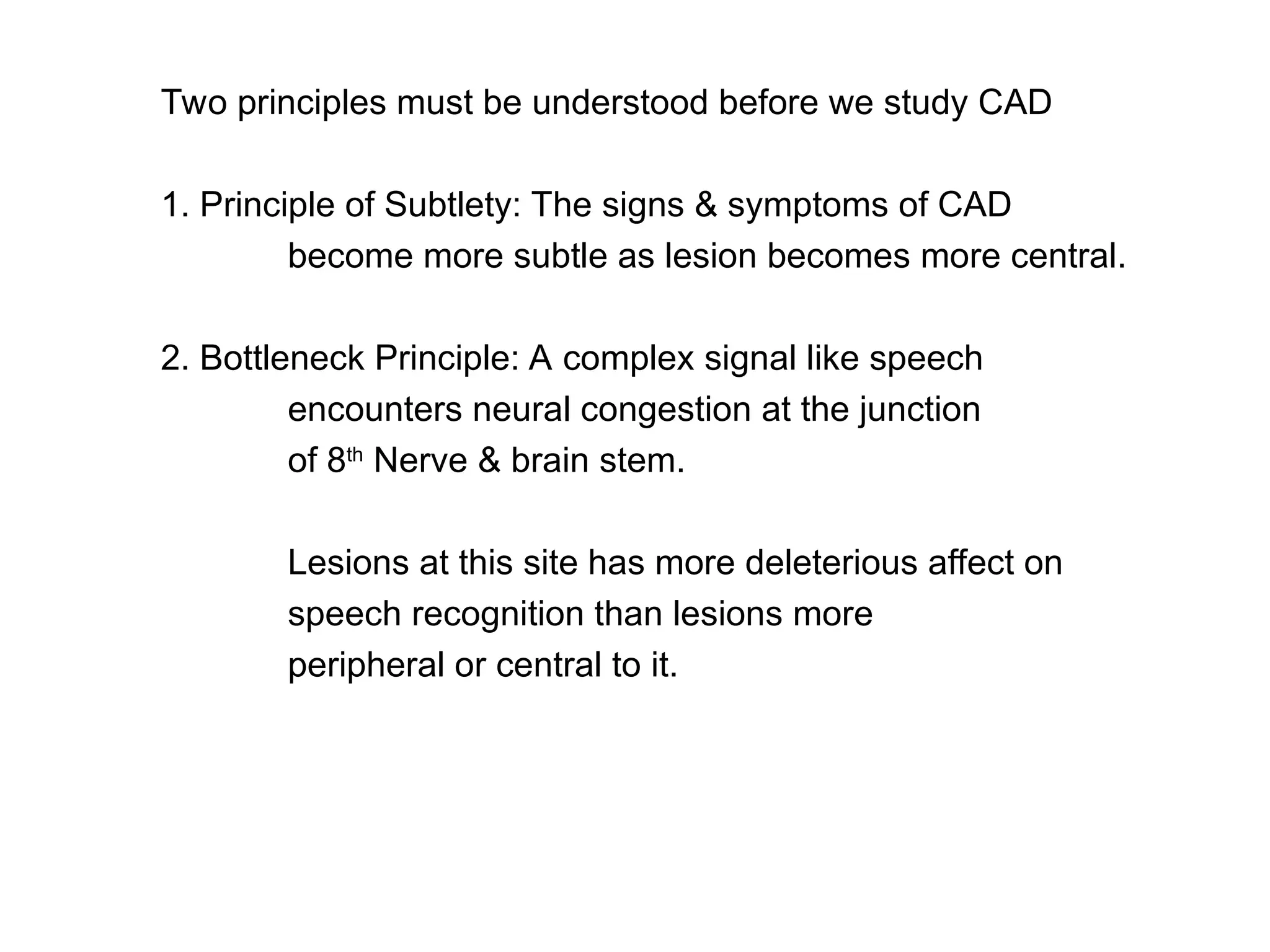 Central Auditory processing Disorder ppt | PPT