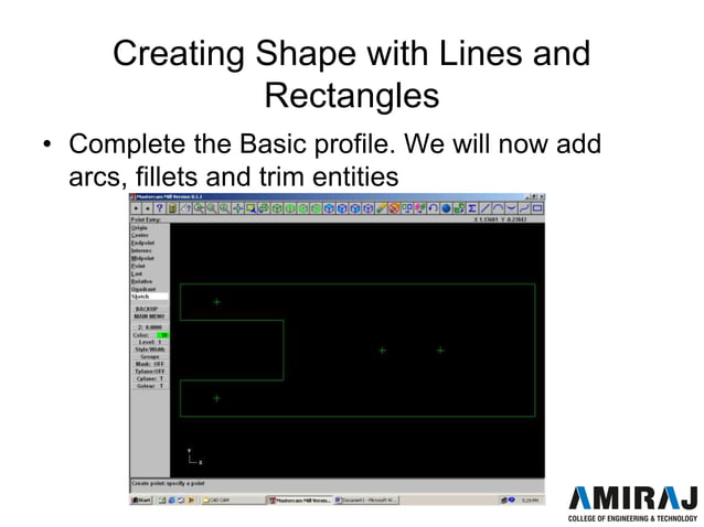 FUNDAMENTALS OF CAM By Using MASTERCAM | PPT | Video Production ...