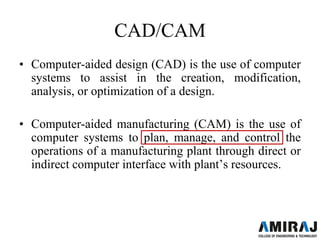 FUNDAMENTALS OF CAM By Using MASTERCAM | PPT