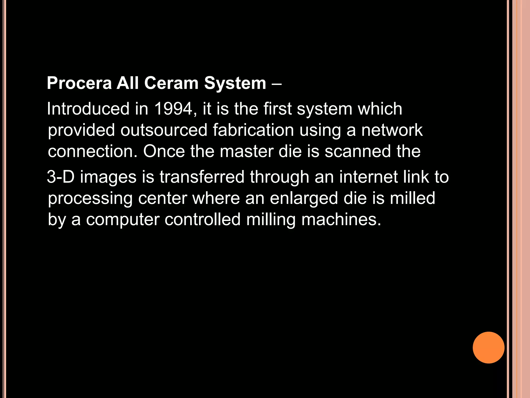 Cad cam and cad-cim in restorative dentistry | PPTX