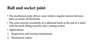 Non Linear Analysis of Ball and Socket Joint | PPTX