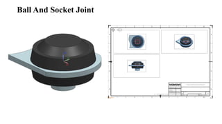 Non Linear Analysis of Ball and Socket Joint | PPTX