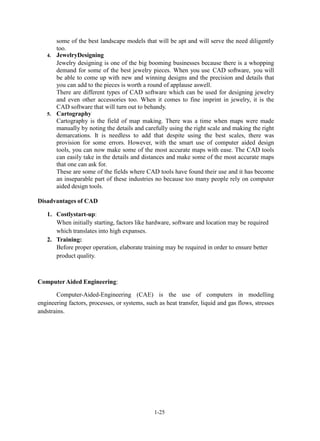 COMPUTER AIDED DESIGN / COMPUTER AIDED MANUFACTURING (CAD/CAM | PPTX