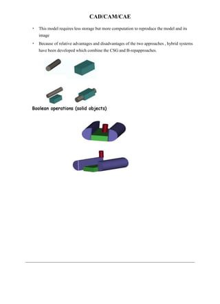 COMPUTER AIDED DESIGN / COMPUTER AIDED MANUFACTURING (CAD/CAM | PPTX
