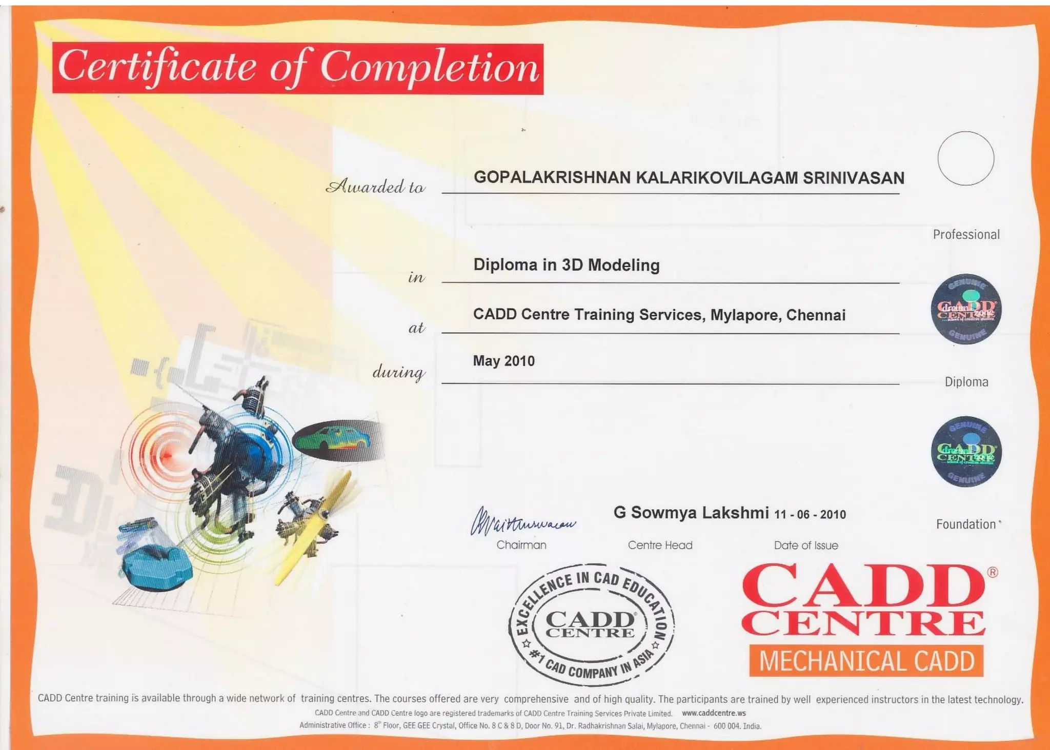 COMPUTER AIDED DESIGN (CAD) diplom | PDF