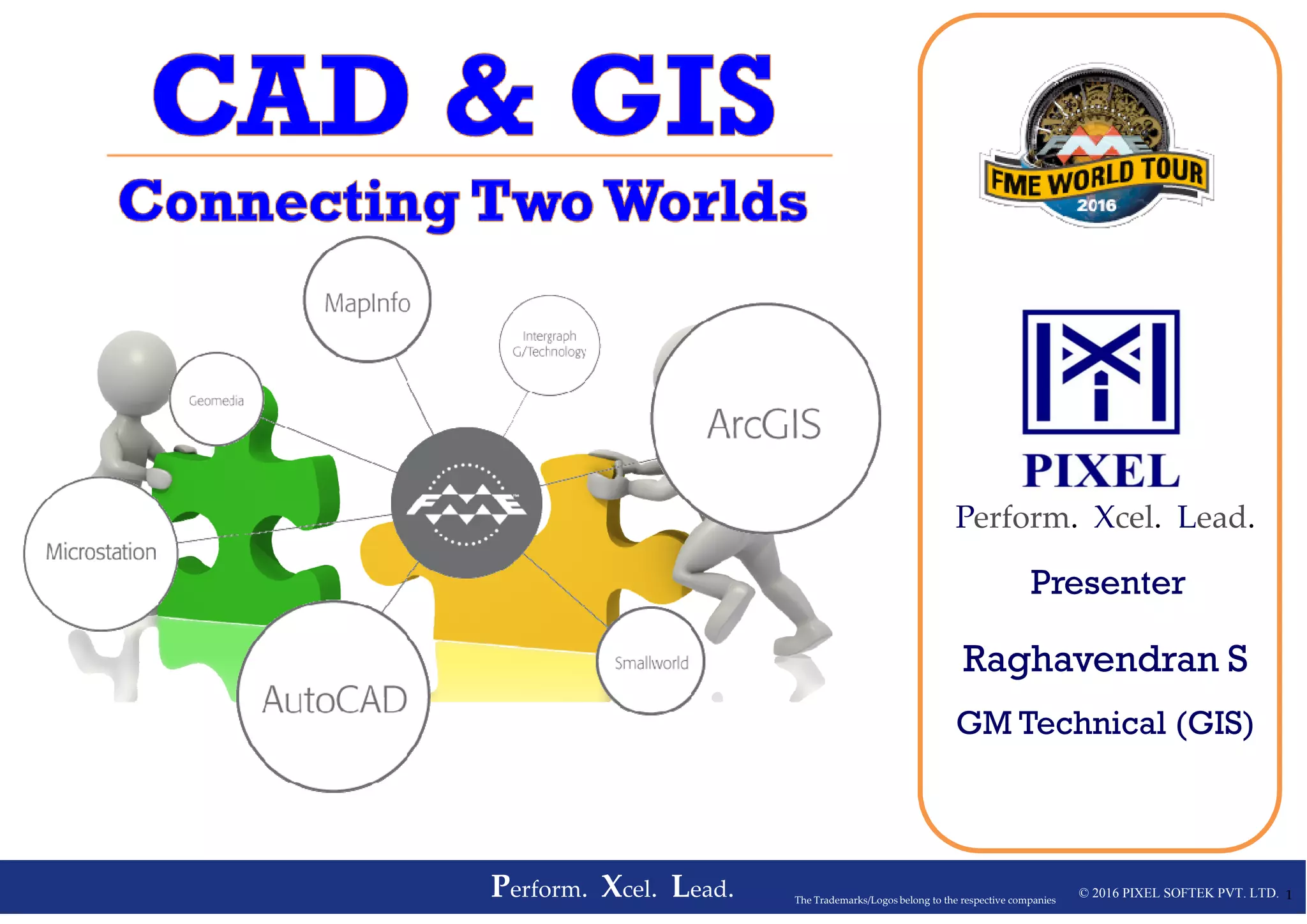CAD & GIS-Connecting the Two Worlds | PDF