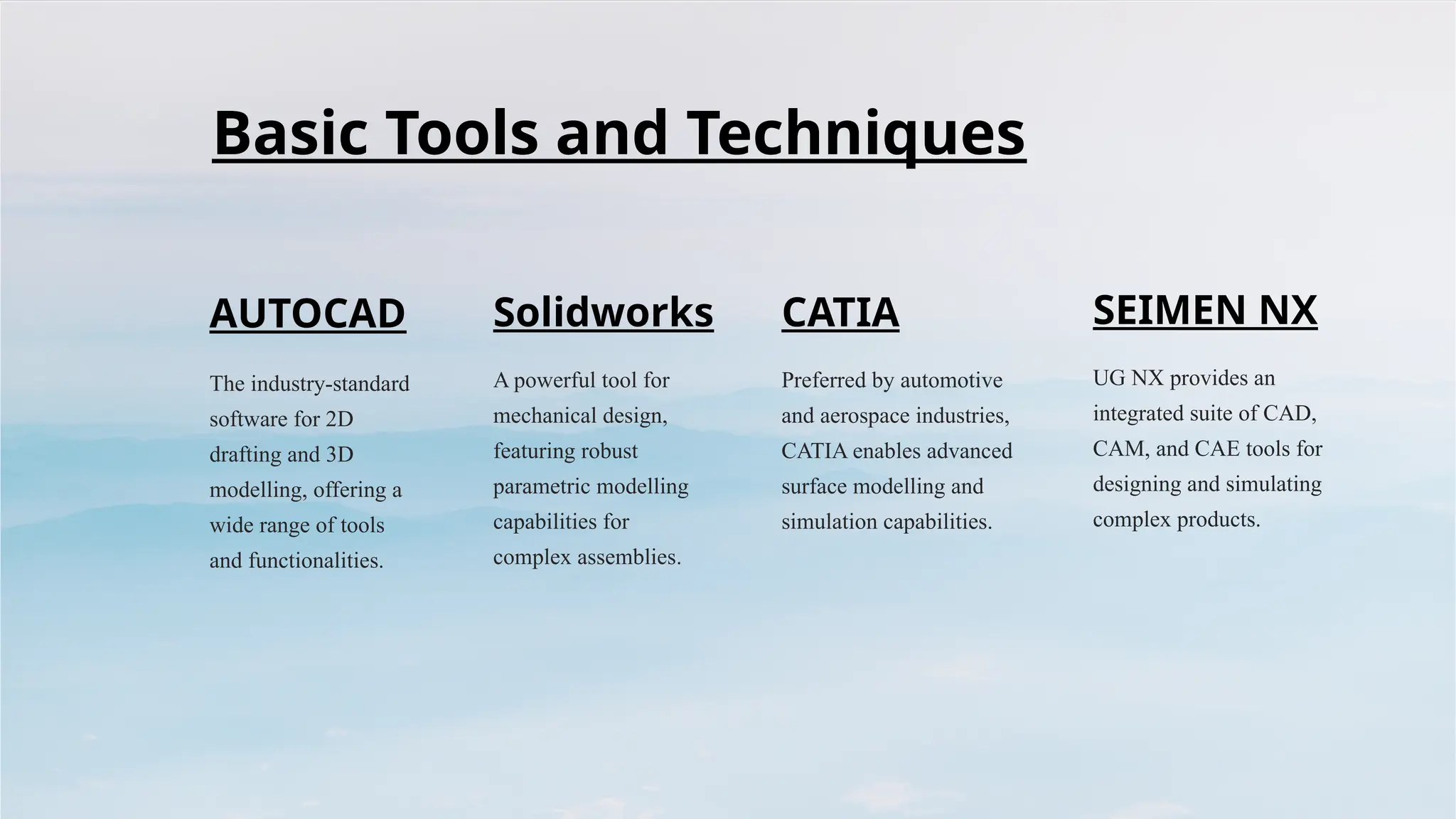 CAD Modelling Basics: Introduction to CAD. | PPT