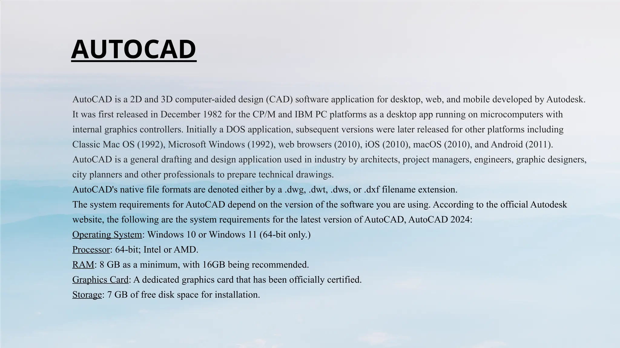 CAD Modelling Basics: Introduction to CAD. | PPT