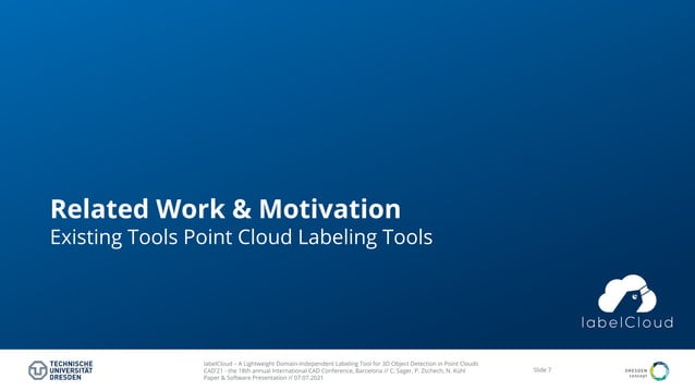 labelCloud – A Lightweight Domain-Independent Labeling Tool for 3D Object Detection in Point ...