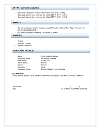 shruti_resume | DOCX
