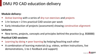 CAD Education Curricula in Product Design: The Case of De Montfort ...