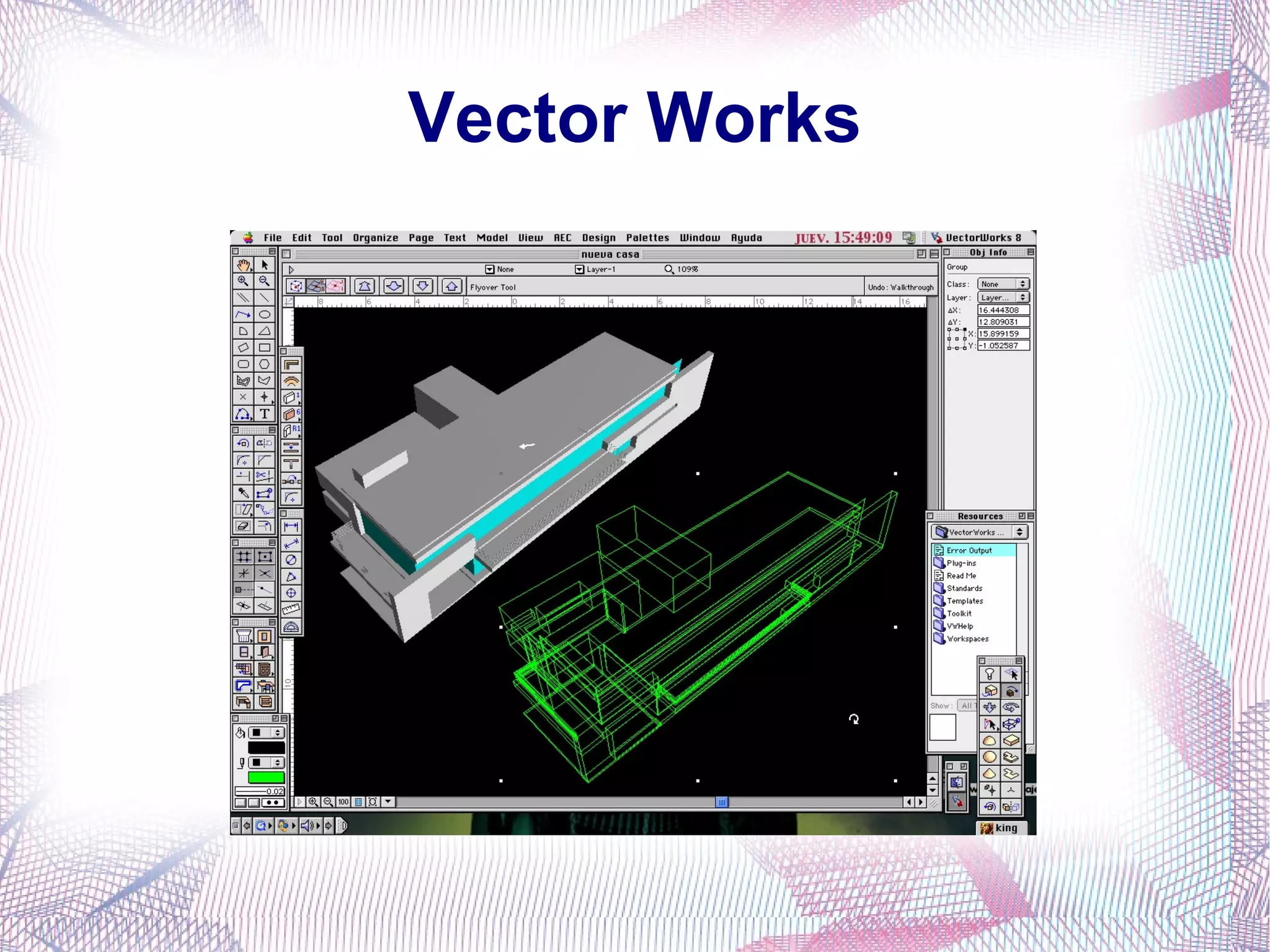 Cad 3 d modeling or animation sys | PPT
