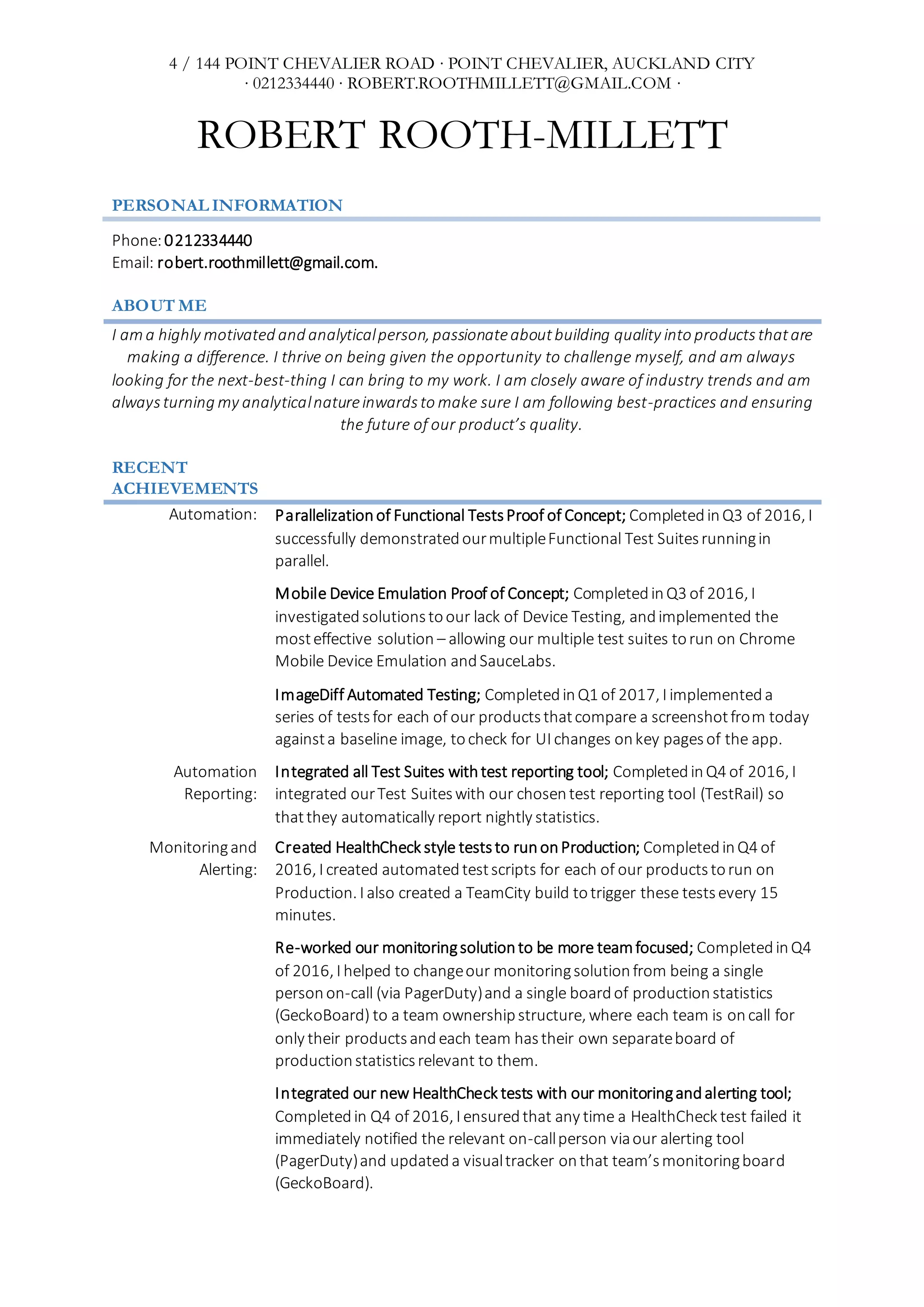 Test Curriculum Vitae v3.2 | DOCX | Computer Software and Applications ...