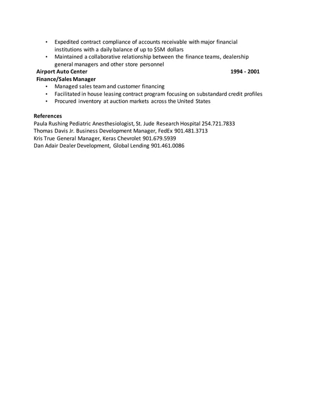 Christian McCandlessResume | PDF