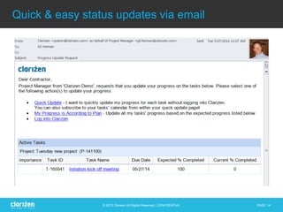 Clarizen Overview- detailed | PDF