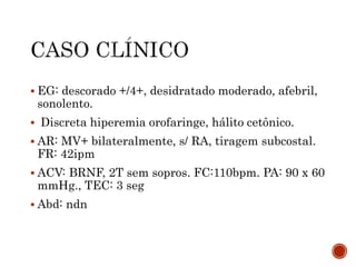 Cetoacidose diabética | PPTX