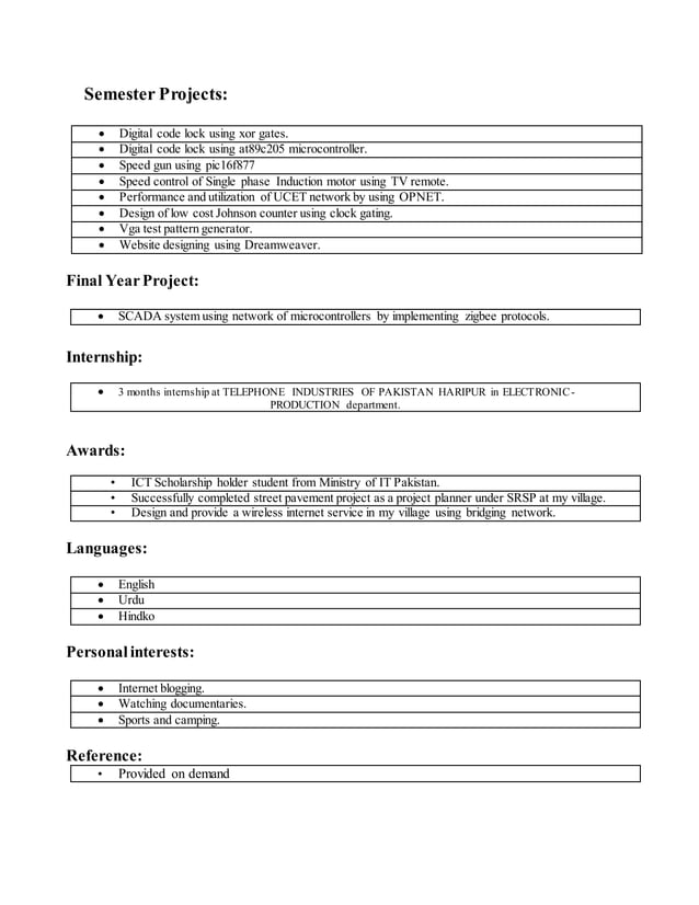 ATIZAZ CV. | DOCX | Computing | Technology & Computing