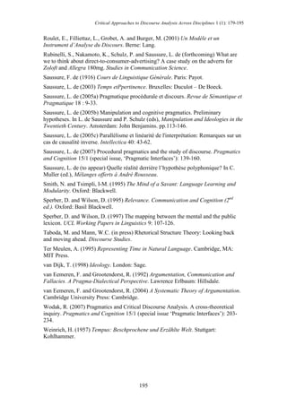 Pragmatic Issues In Discourse Analysis | PDF