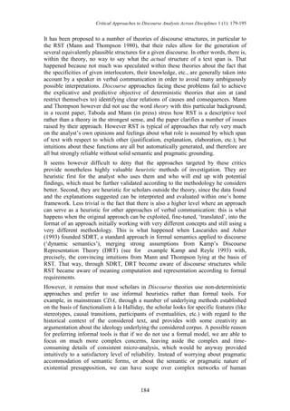 Pragmatic Issues In Discourse Analysis | PDF