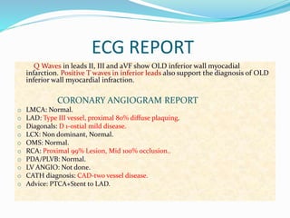 CORONARY ARTERY DISEASE WITH GE | PPTX