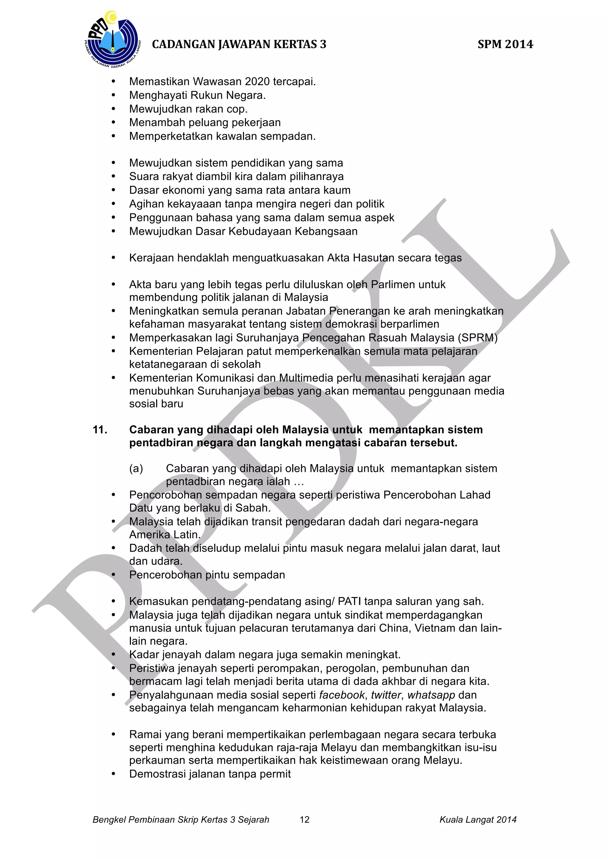 Cadangan skrip-jawapan-kertas-3-spm-2014-bahagian-b | PDF