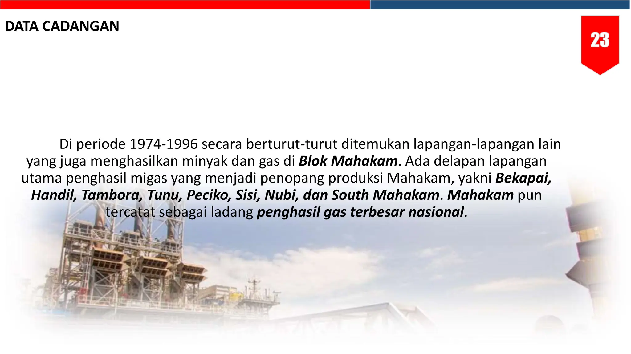 Cadangan Migas di Indonesia untuk masa depan indonesia emas | PPTX