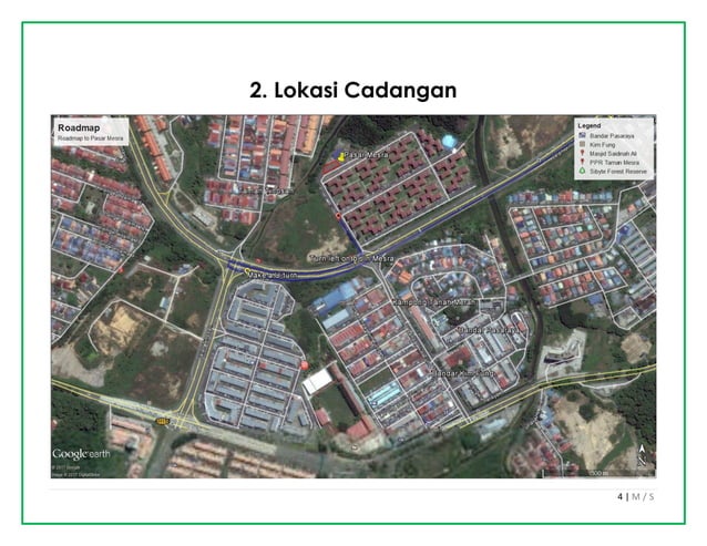 Cadangan Pembinaan Pasar Masyarakat di PPR Taman Mesra, Sandakan | PDF