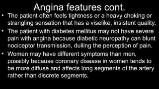CAD ANGINA & Myocardia infarction Conski | PPTX