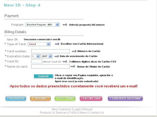 Cadastro Qi Connect | PPT