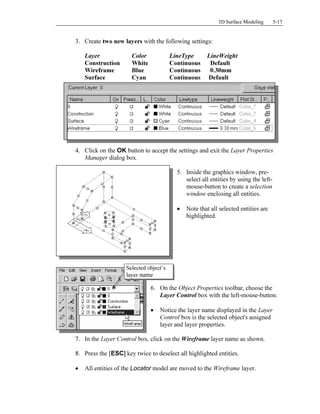autocad 2002 tutorial 3d modeling | PDF | 3-D Graphics | Computer Software and Applications