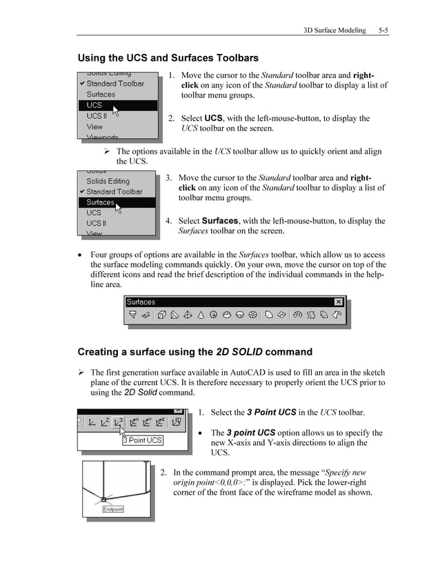 Autocad 2002 Tutorial 3d Modeling Pdf 3 D Graphics Computer 1039